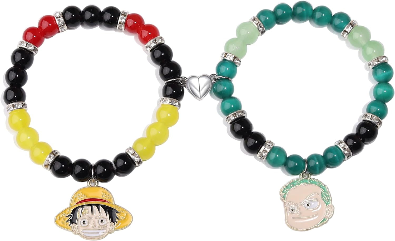 Matching Bracelets ( | | &| Spider&Kitty| Luffy&Zoro| Cropse Bride ...