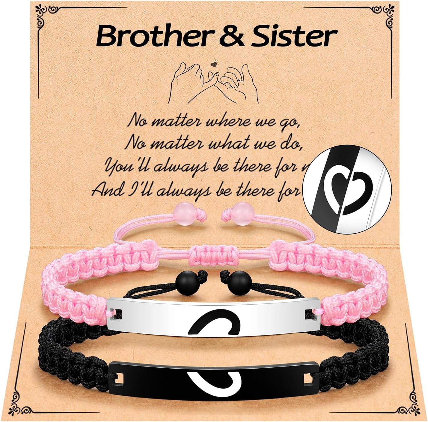 Matching Bracelets for Couples, Dad&Daughter, Brother&Sister, Fathers ...