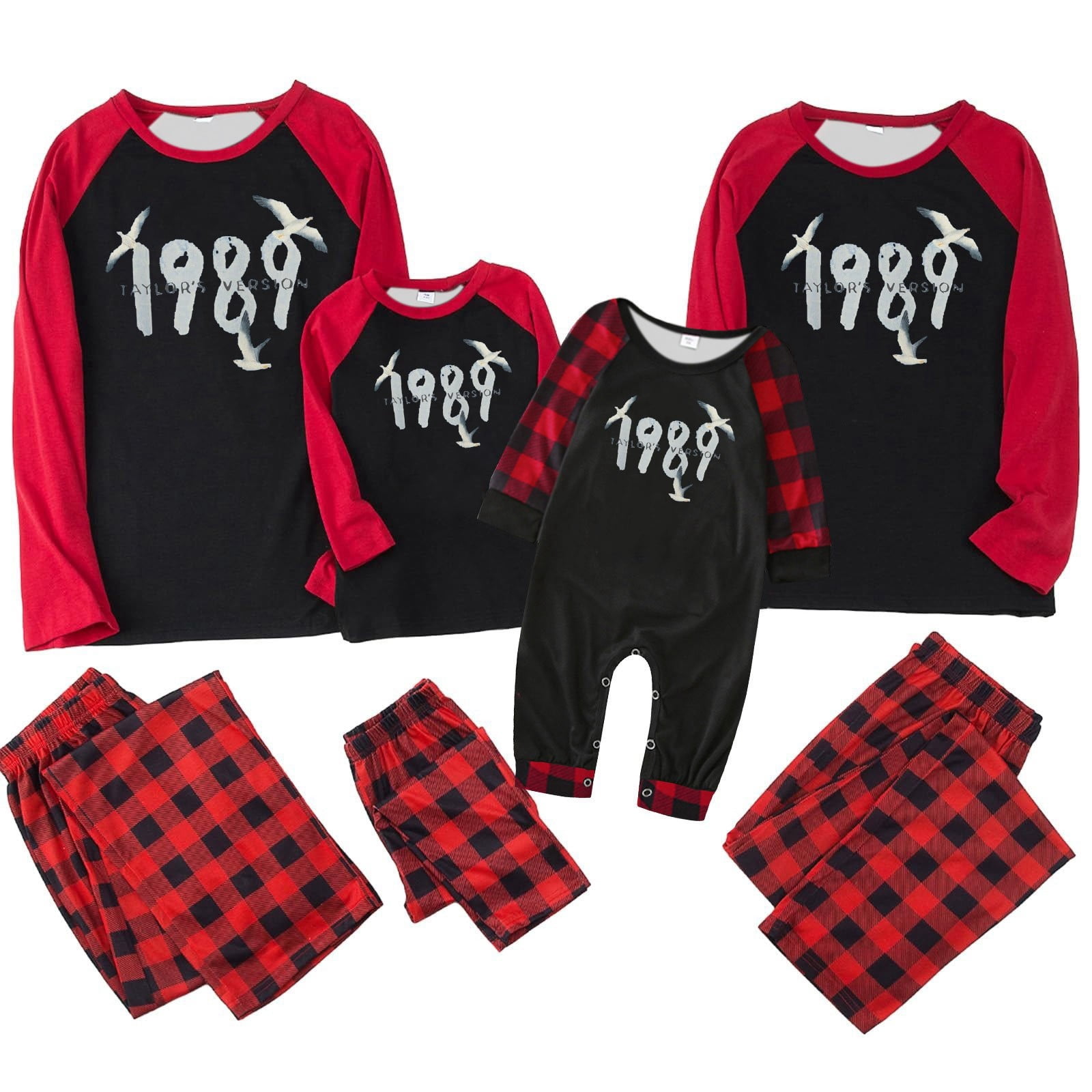 Matching Christmas Pajamas 1989 Pop Country Music Matching Family ...