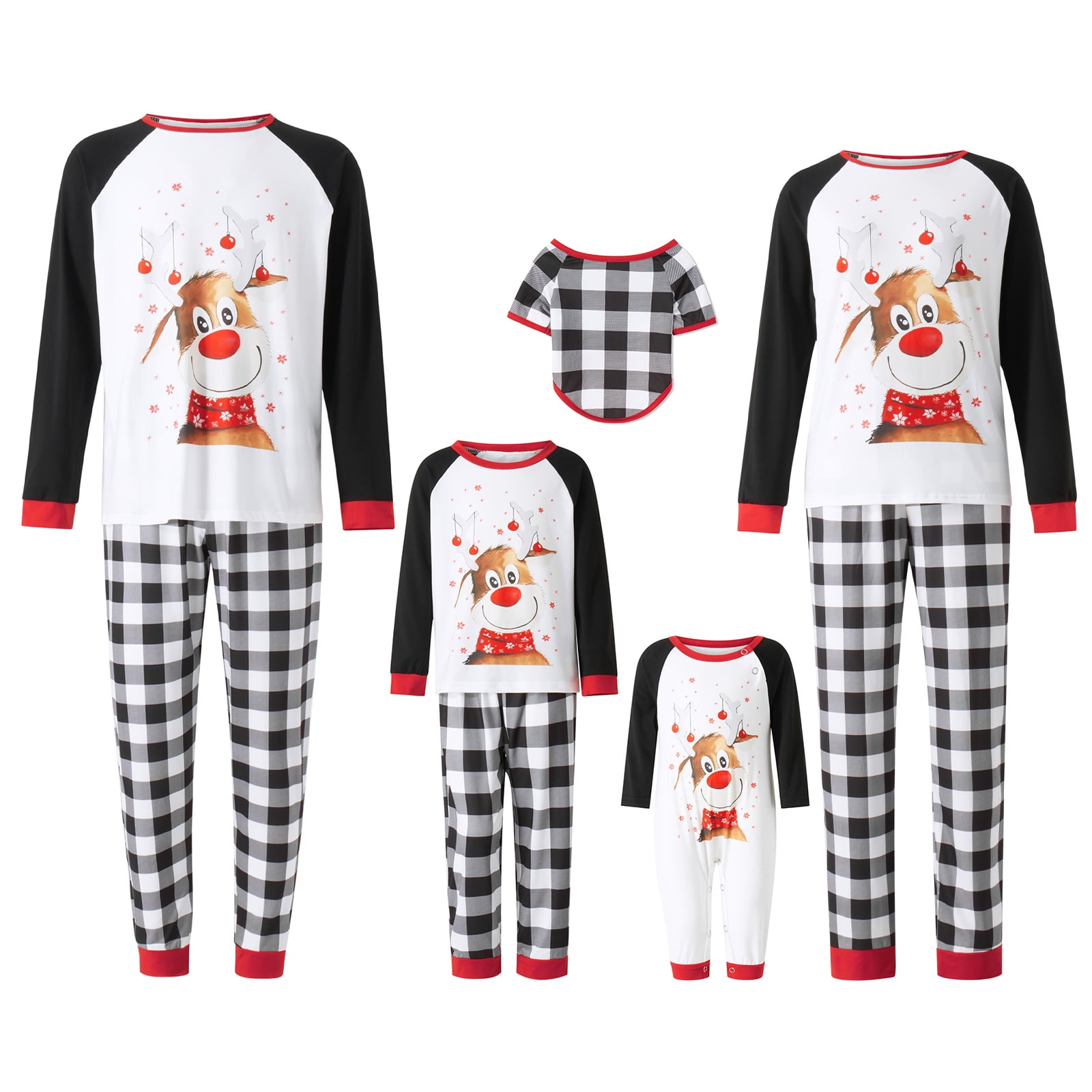 Matching Christmas Pajamas for Family, Vacation Cute Printed Pajamas ...