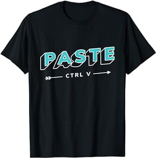 Matching Copy Paste Shirts, Ctrl V: Father's Day Gift - Walmart.com