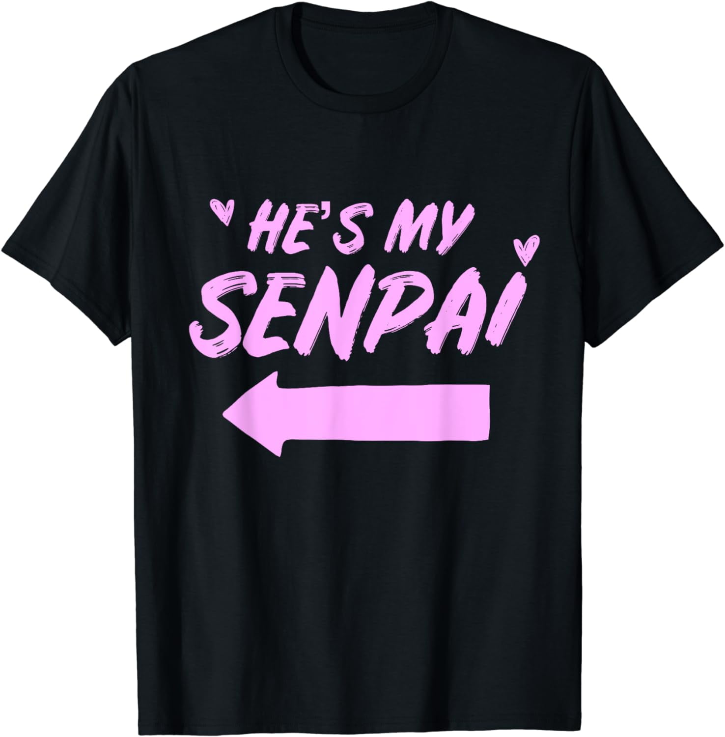 Matching Couples Anime Girlfriend He's My Senpai Shirt - Walmart.com