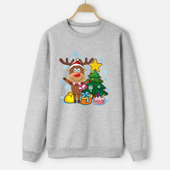 Family Gifts for Christmas Crewneck Cute Matching Christmas Shirts ...