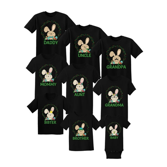 Matching Family Easter Shirts- Mommy Daddy Uncle Aunt Sister Brother ...
