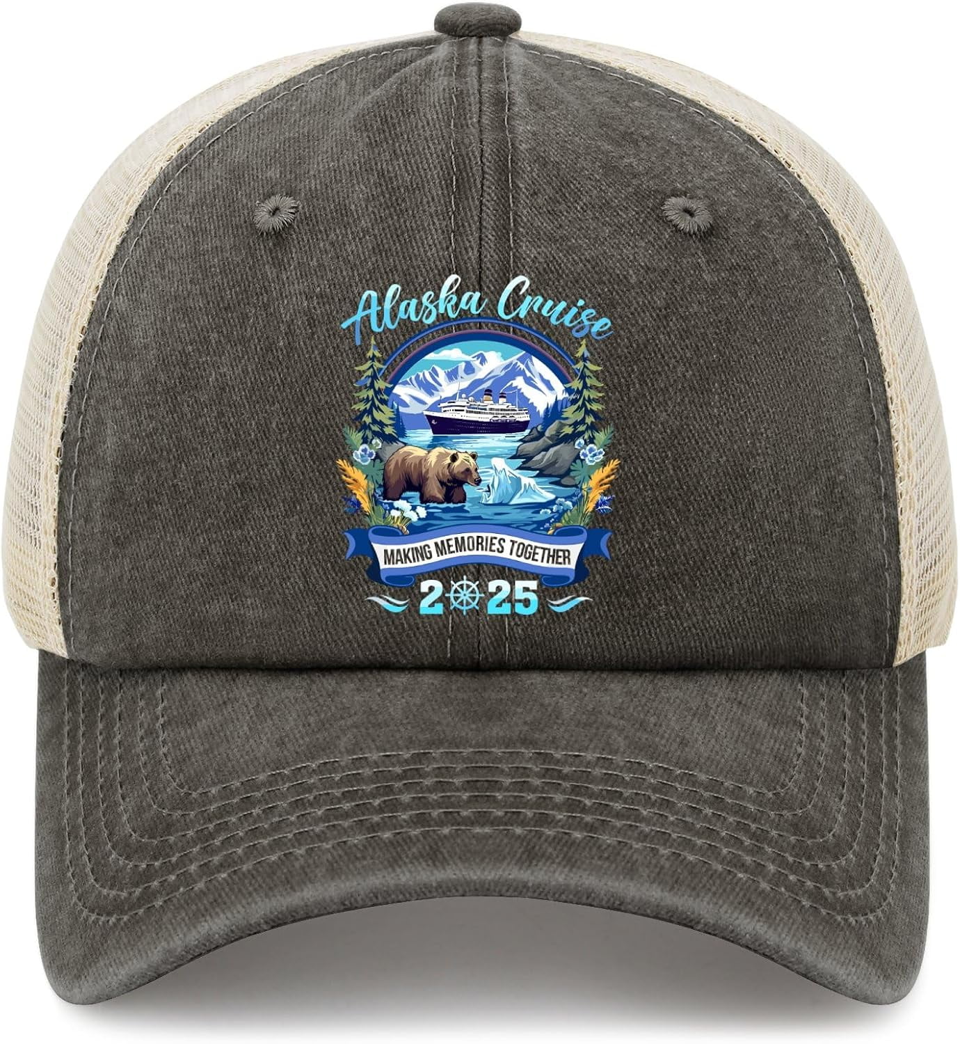 Matching Family Friends And Group Alaskan Alaska Cruise 2025 Hat For ...