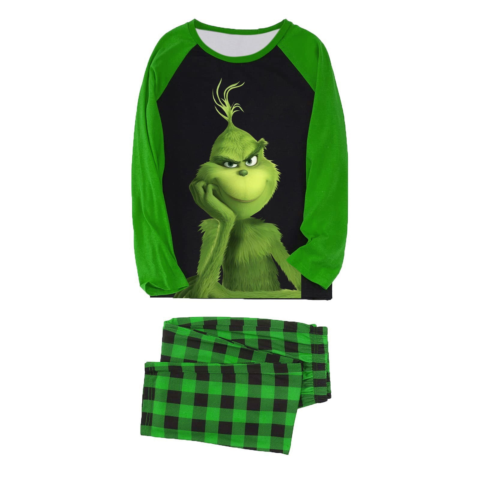Matching Family Grinch Pajamas Sets,Grinch Christmas Pajamas for Kids ...