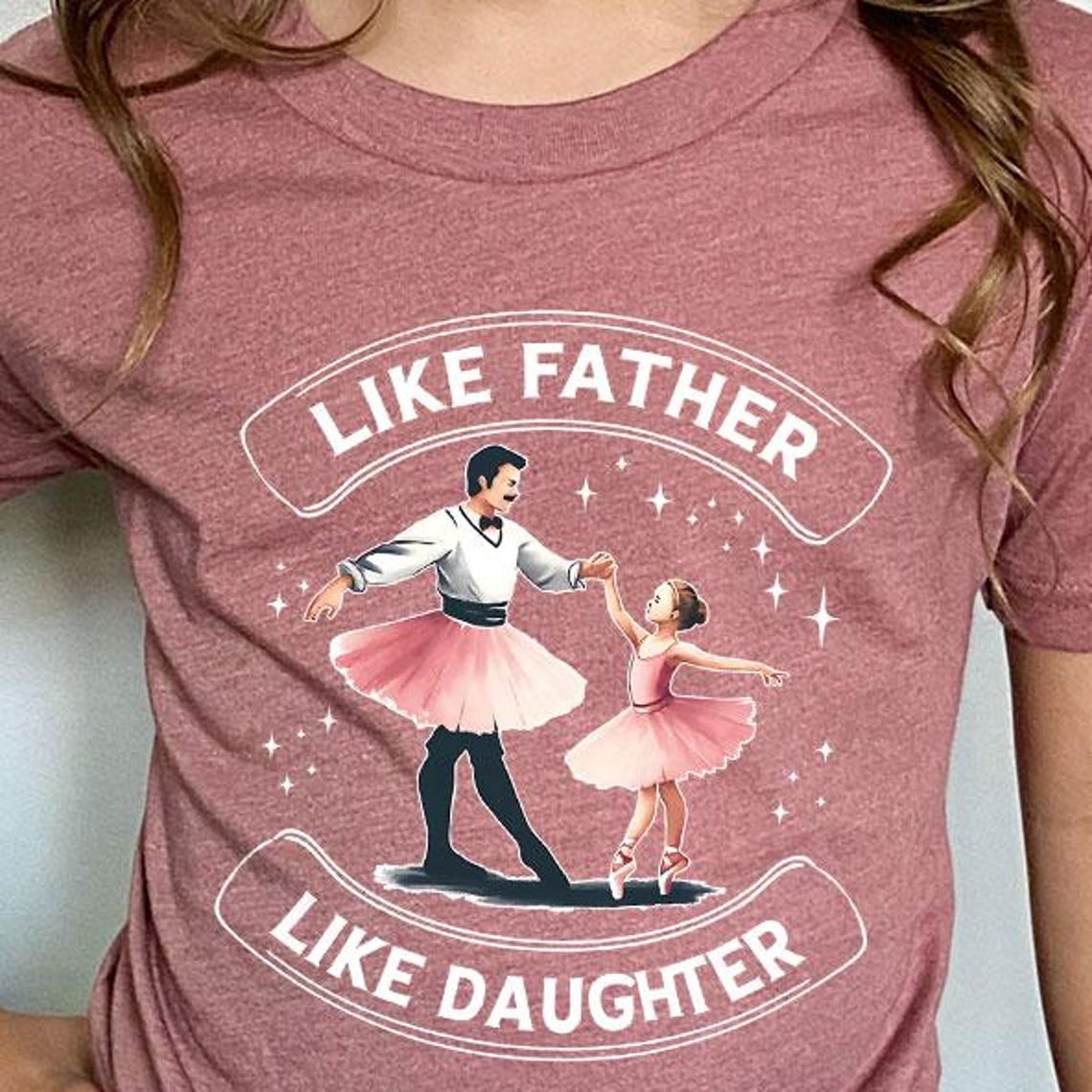 Matching Father And Kids Shirts, Daddy And Kids Youth Shirt, Dance Kids ...