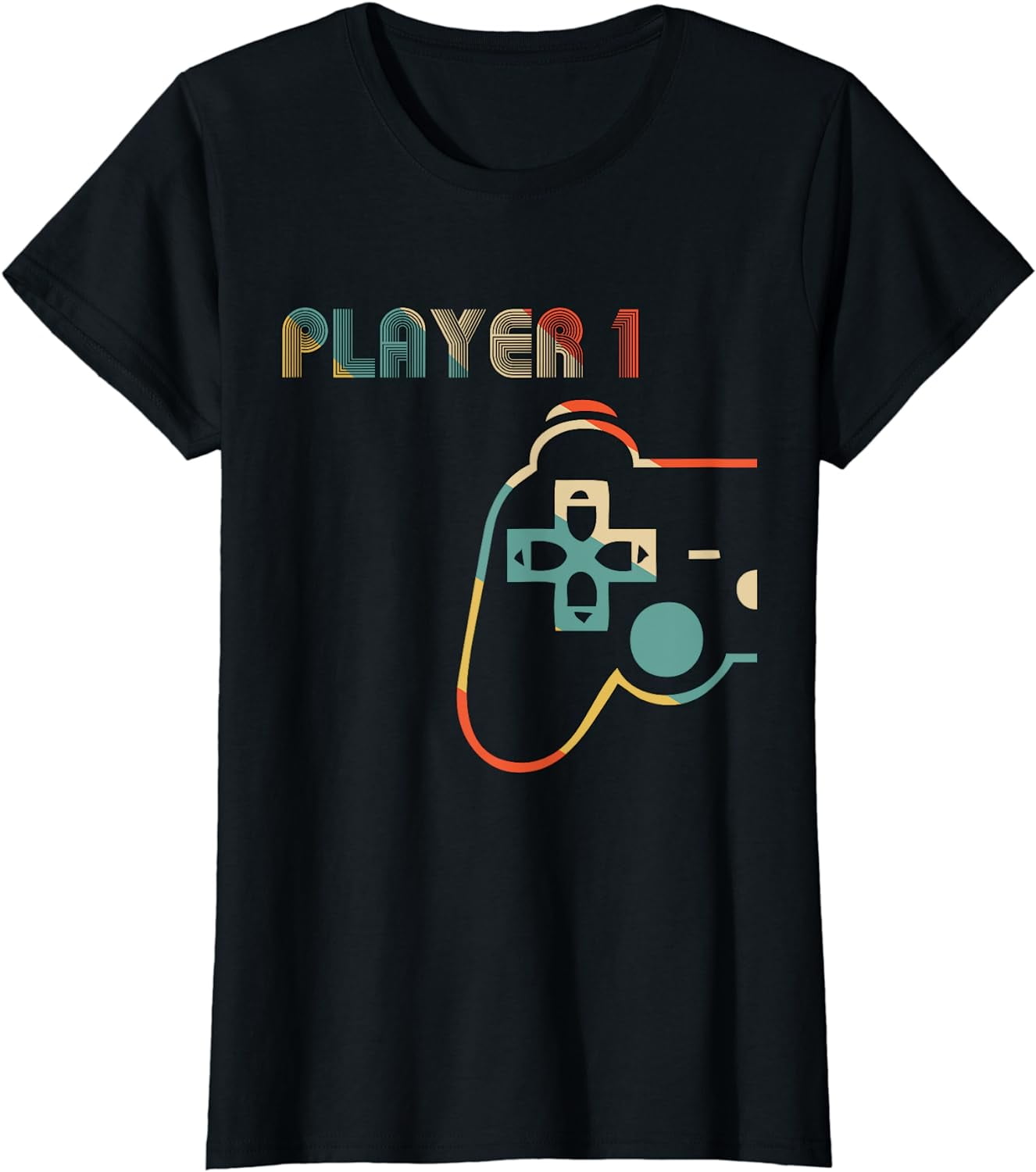 Matching Gamer Couple tee Player 1 Player 2 Shirt - Walmart.com