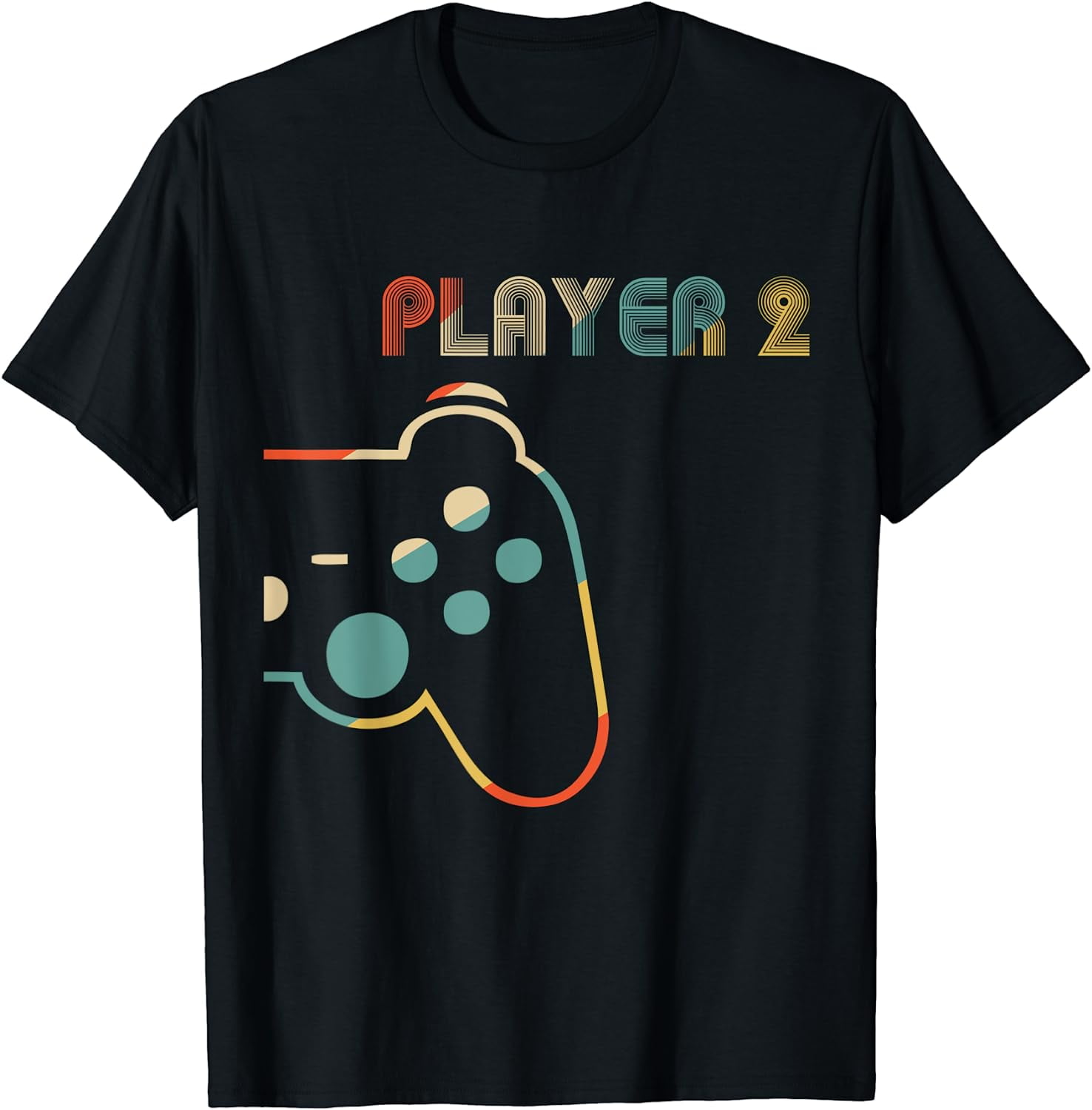 Matching Gamer Couple tee Player 1 Player 2 Shirt - Walmart.com