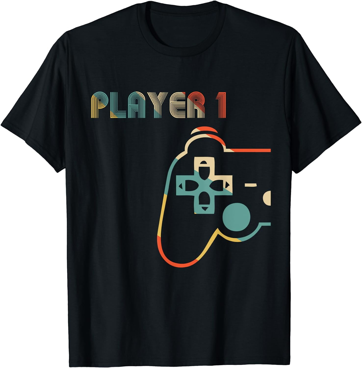 Matching Gamer Couple tee Player 1 Player 2 Shirt - Walmart.com