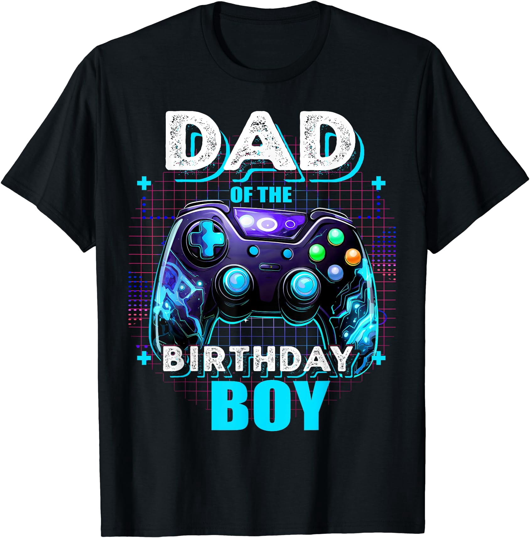 Matching Gamer Dad Video Game Controller T-Shirt for Birthday 's Party ...