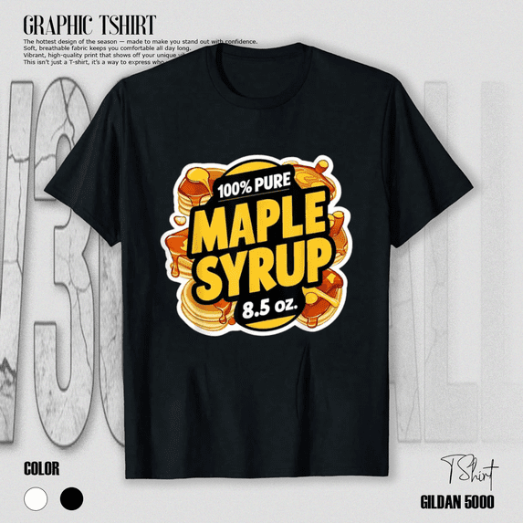Matching Halloween Costume For A Maple Syrup Themed Party Gag Unisex T ...