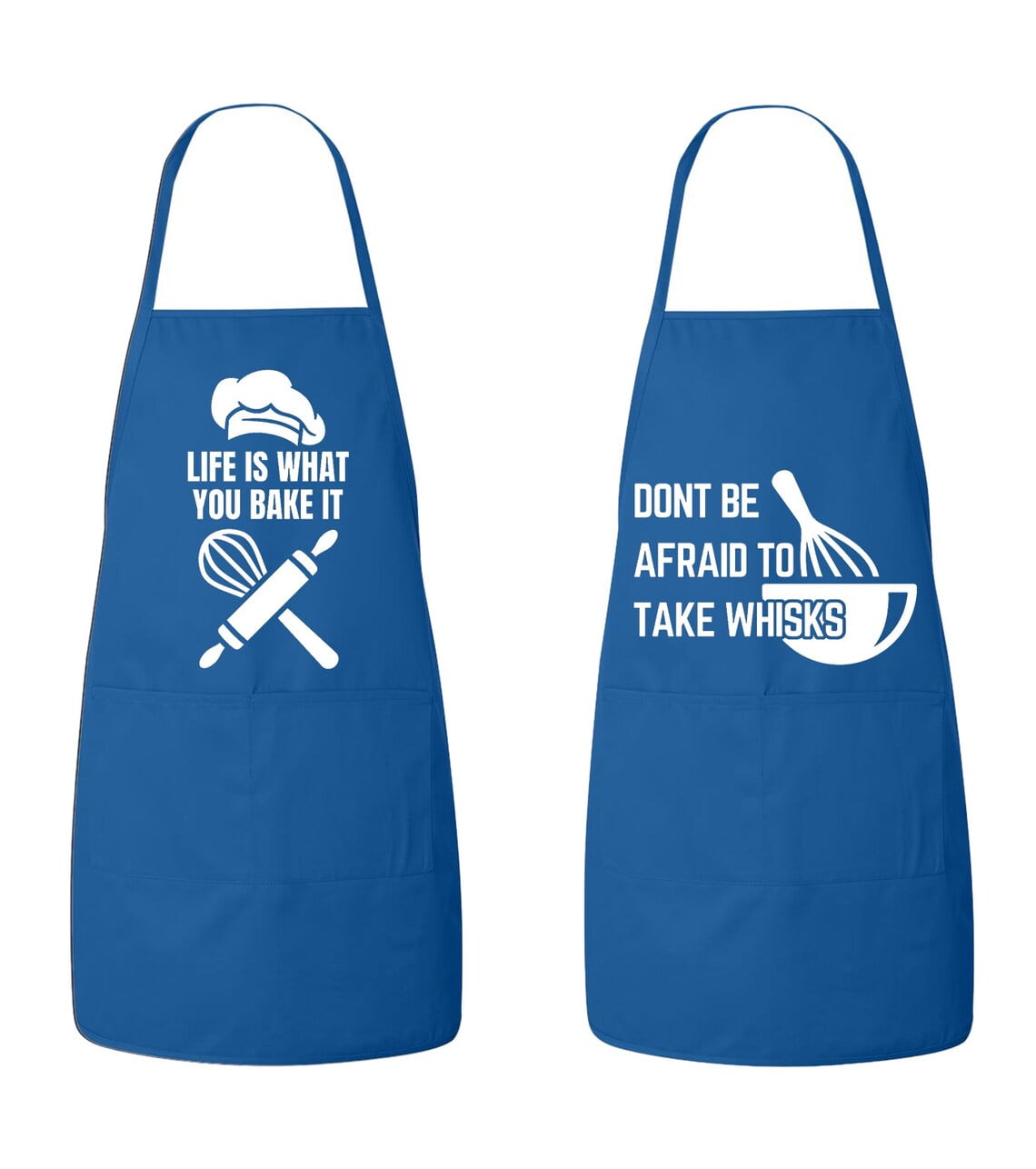Matching His and Hers Apron Set - Funny Coffee Couple Matching Apron ...