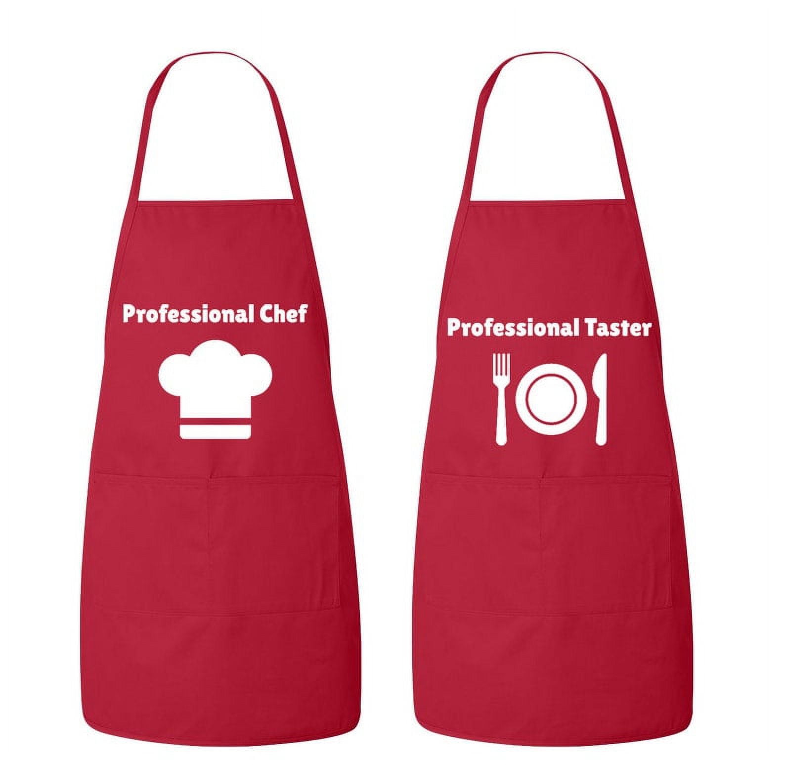 Matching His and Hers Apron Set - Professional Chef and Professional ...