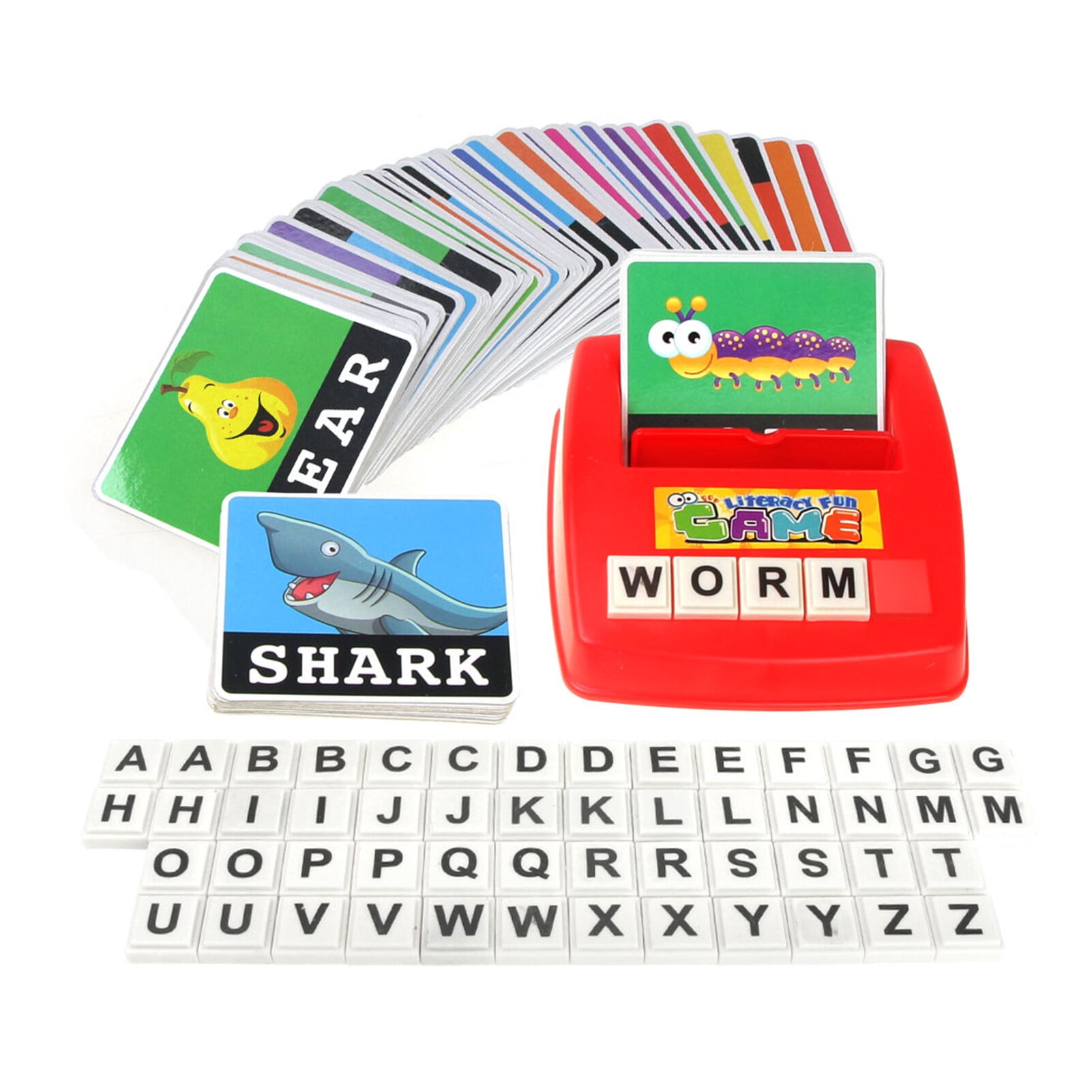 Matching Letter Game Alphabet Word Spelling Reading Pattern Recognition ...