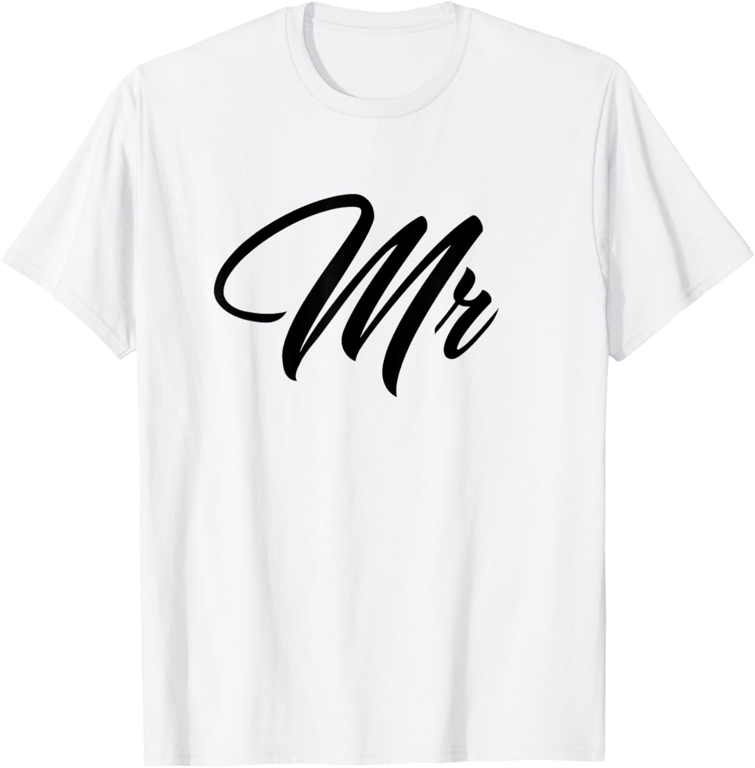 Matching Mr & Mrs Married Couple Gifts Mister And Misses T-Shirt ...