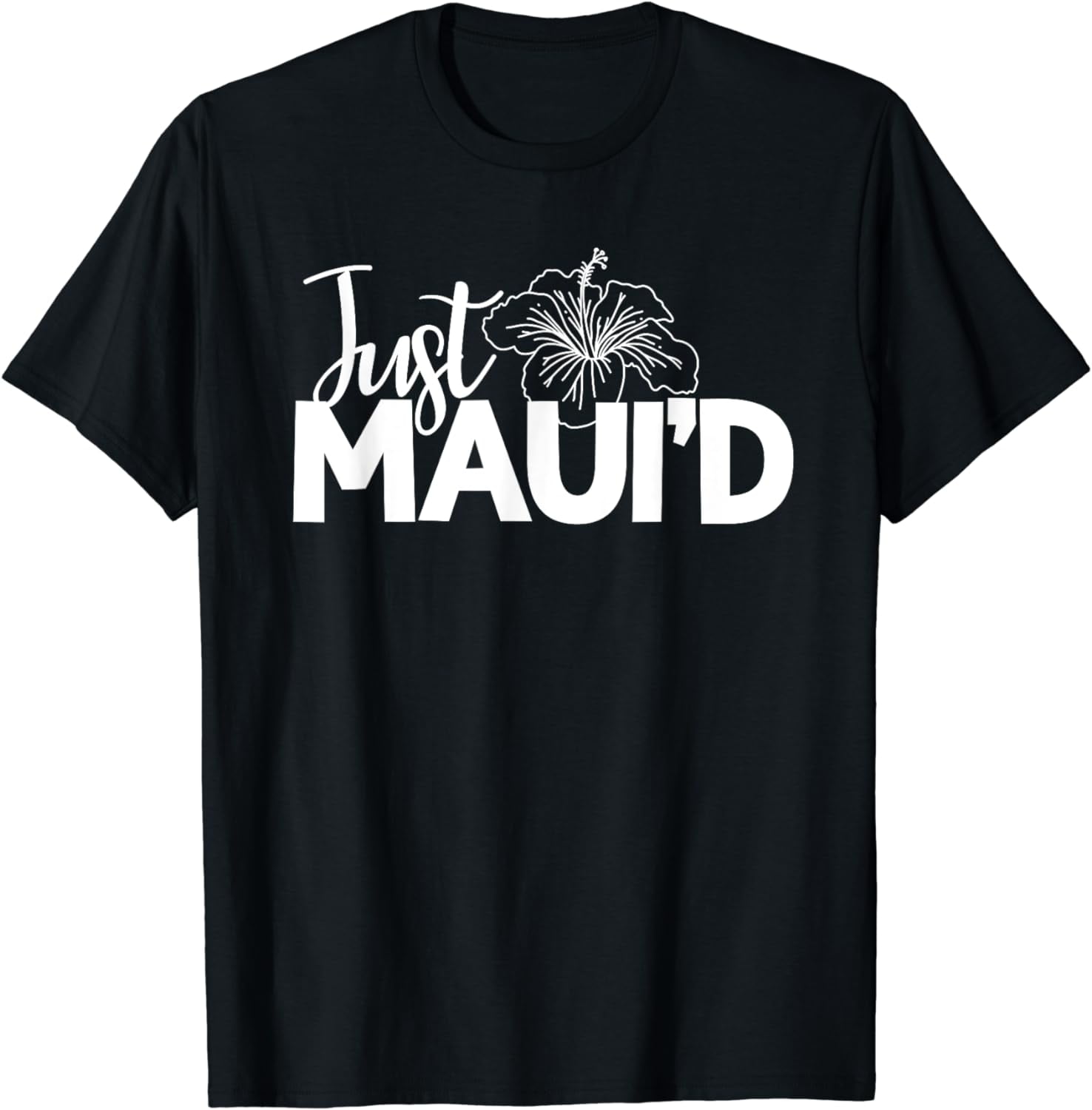 Matching Newlywed Just Maui'd Hawaii Maui Gift Honeymoon T-Shirt ...