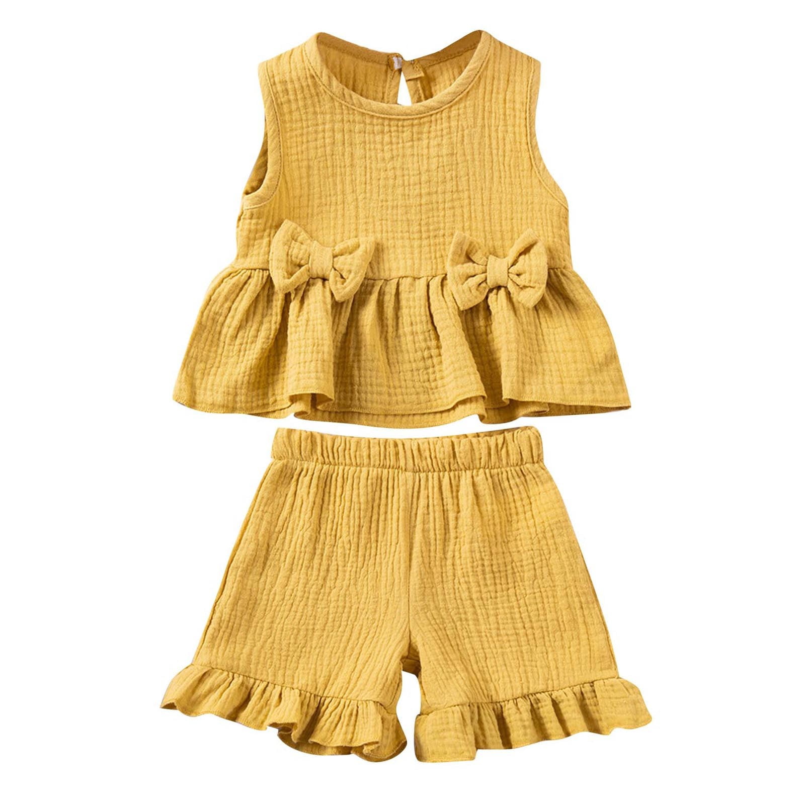Matching Outfits for Kids Crop Top for Kids 2T Fall Clothes Girl Girls ...