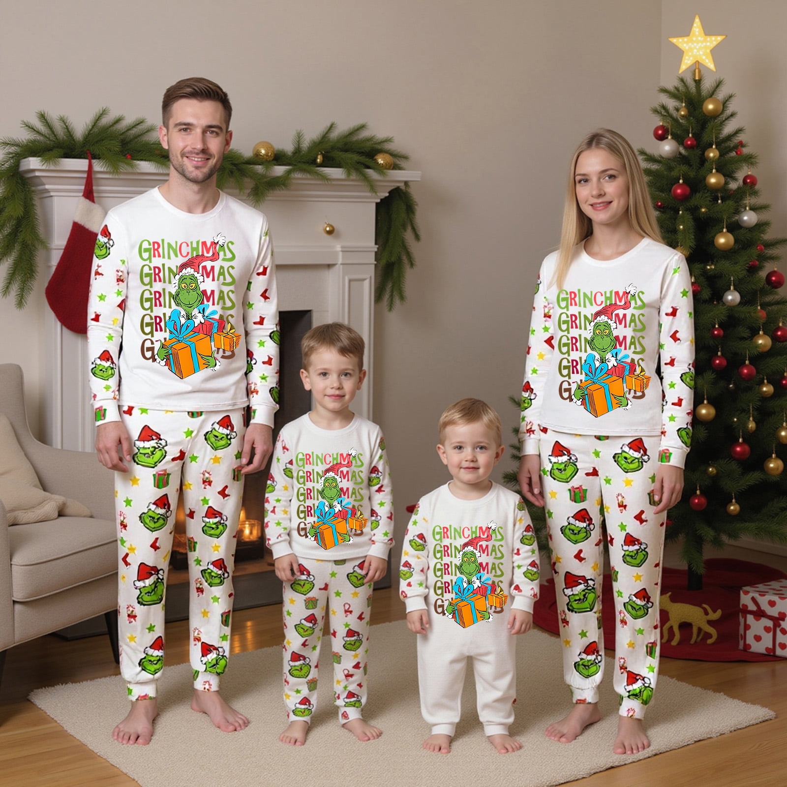 Matching Pajamas for Couples, Pijamas De Navidad Para Familia 2025 ...