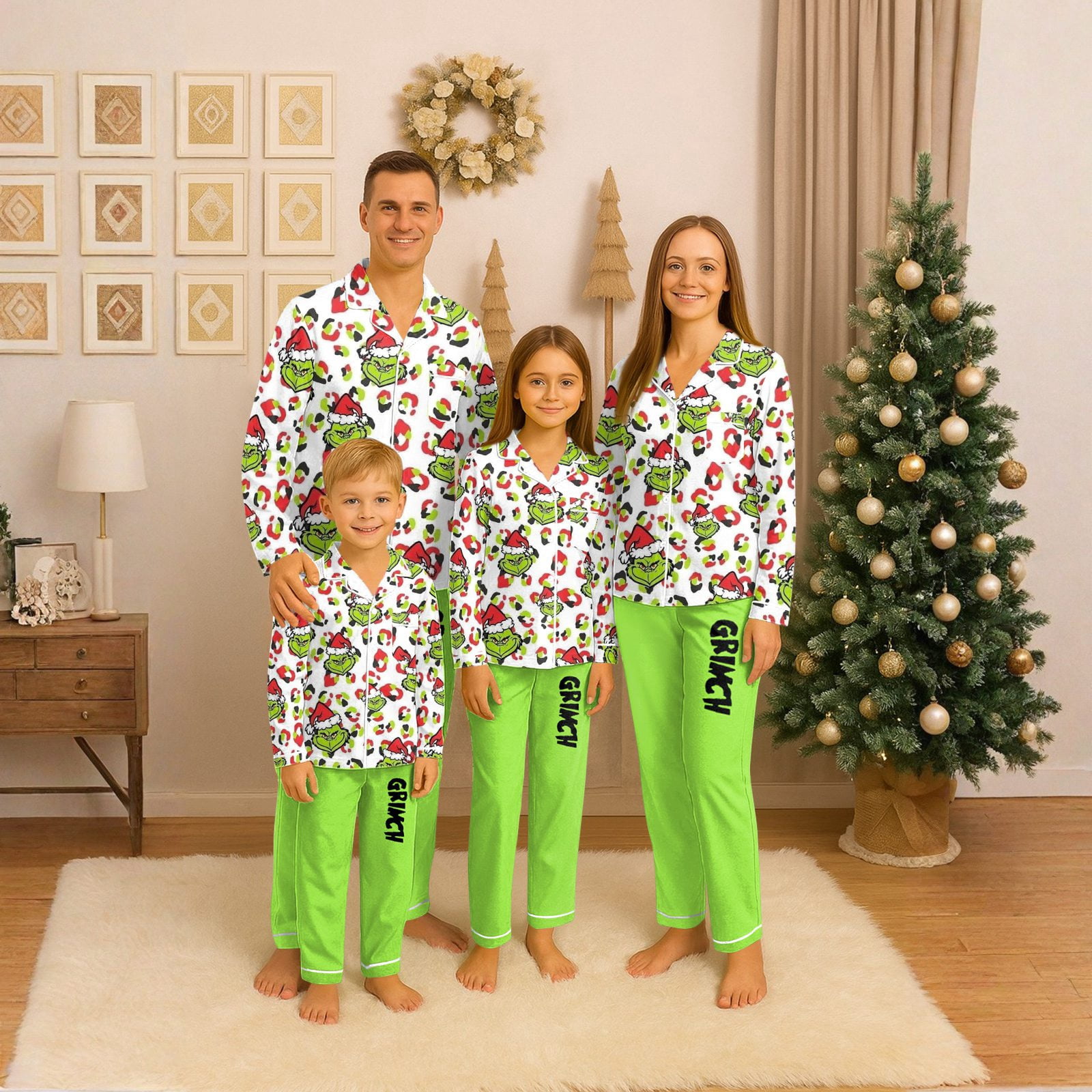 Matching Pajamas for Couples, Pijamas De Navidad Para Familia 2025 ...