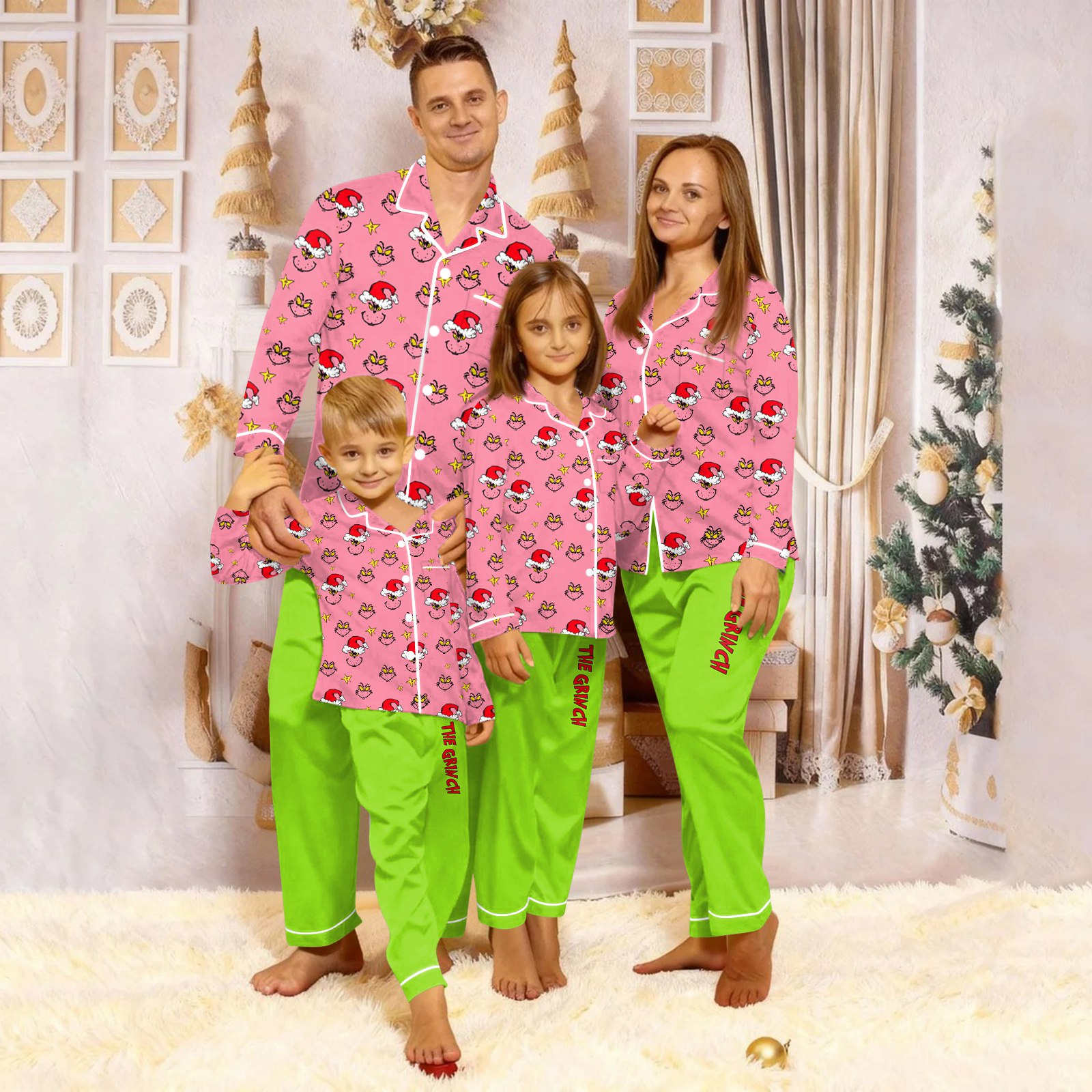 Matching Pajamas for Couples, Pijamas De Navidad Para Familia 2025 ...