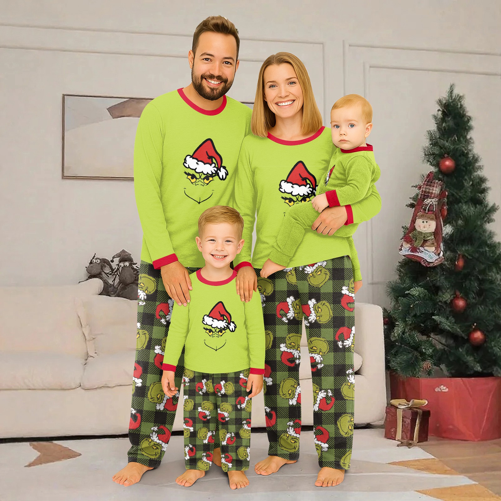 Matching Pajamas for Couples, Pijamas De Navidad Para Familia 2025 ...