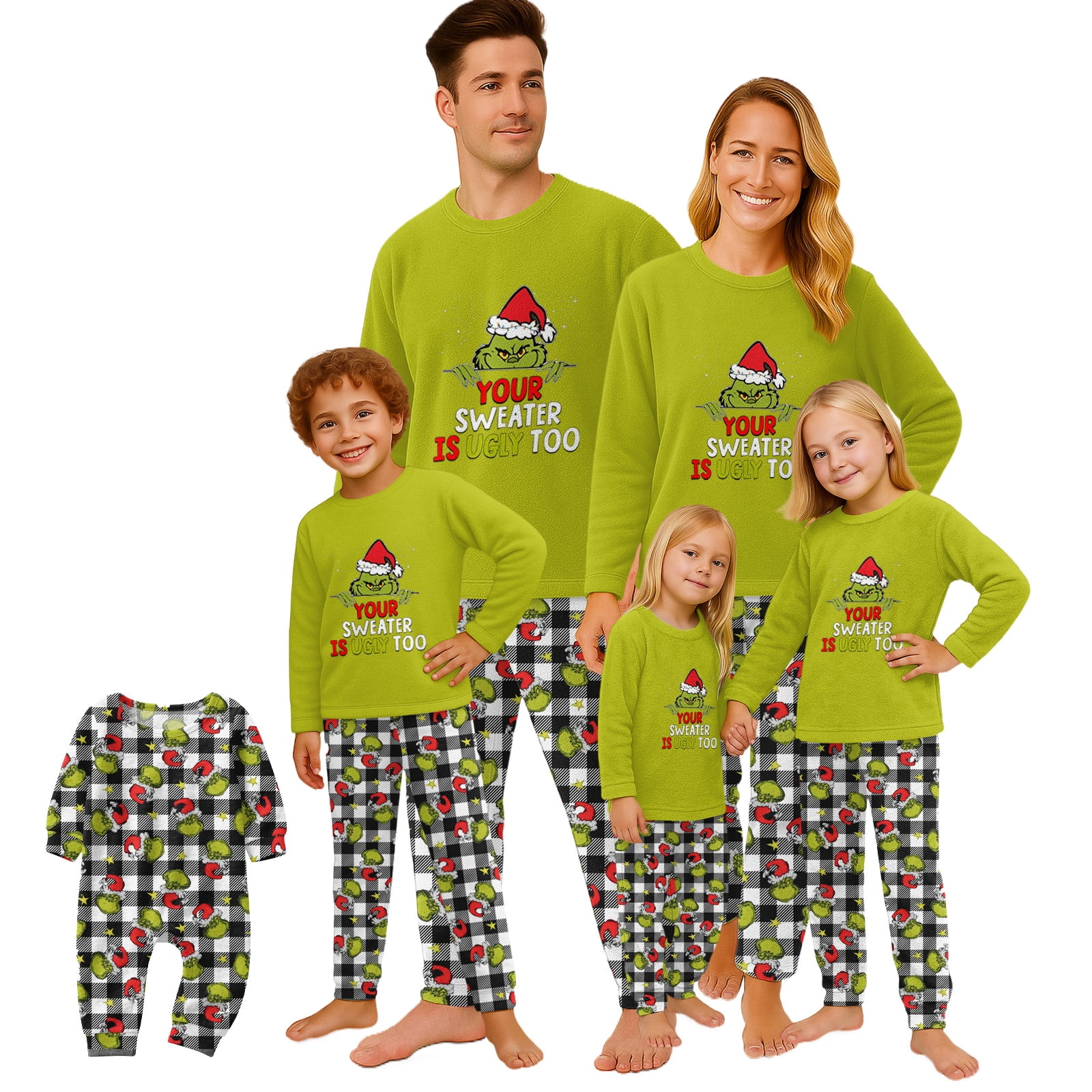 Matching Pajamas for Couples, Pijamas De Navidad Para Familia 2025 ...