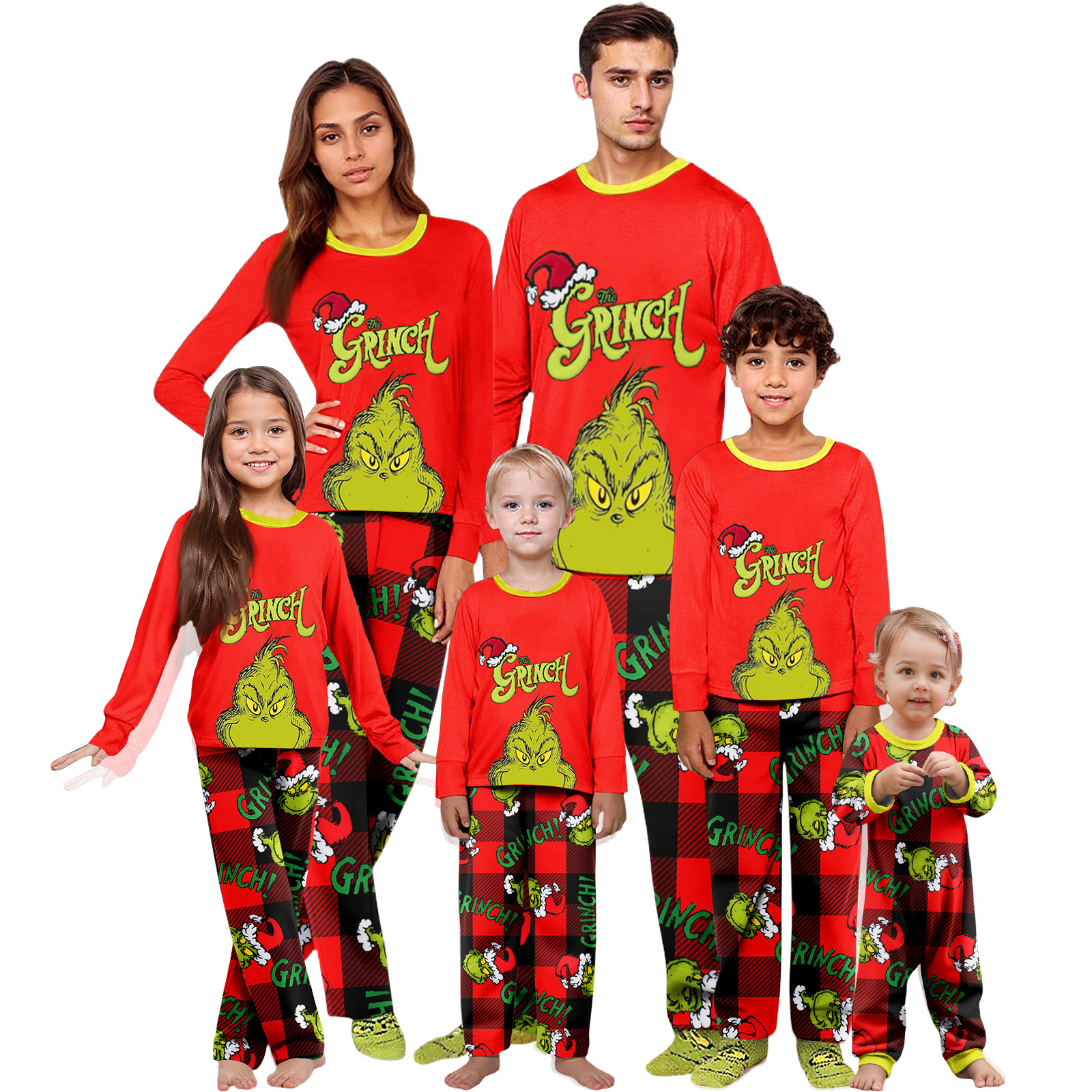 Matching Pajamas for Couples, Pijamas De Navidad Para Familia 2051 ...
