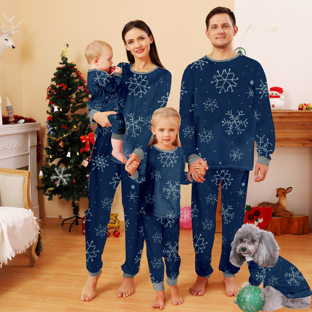 Matching Pajamas Set Christmas Creative Soft Animation Paint Long ...