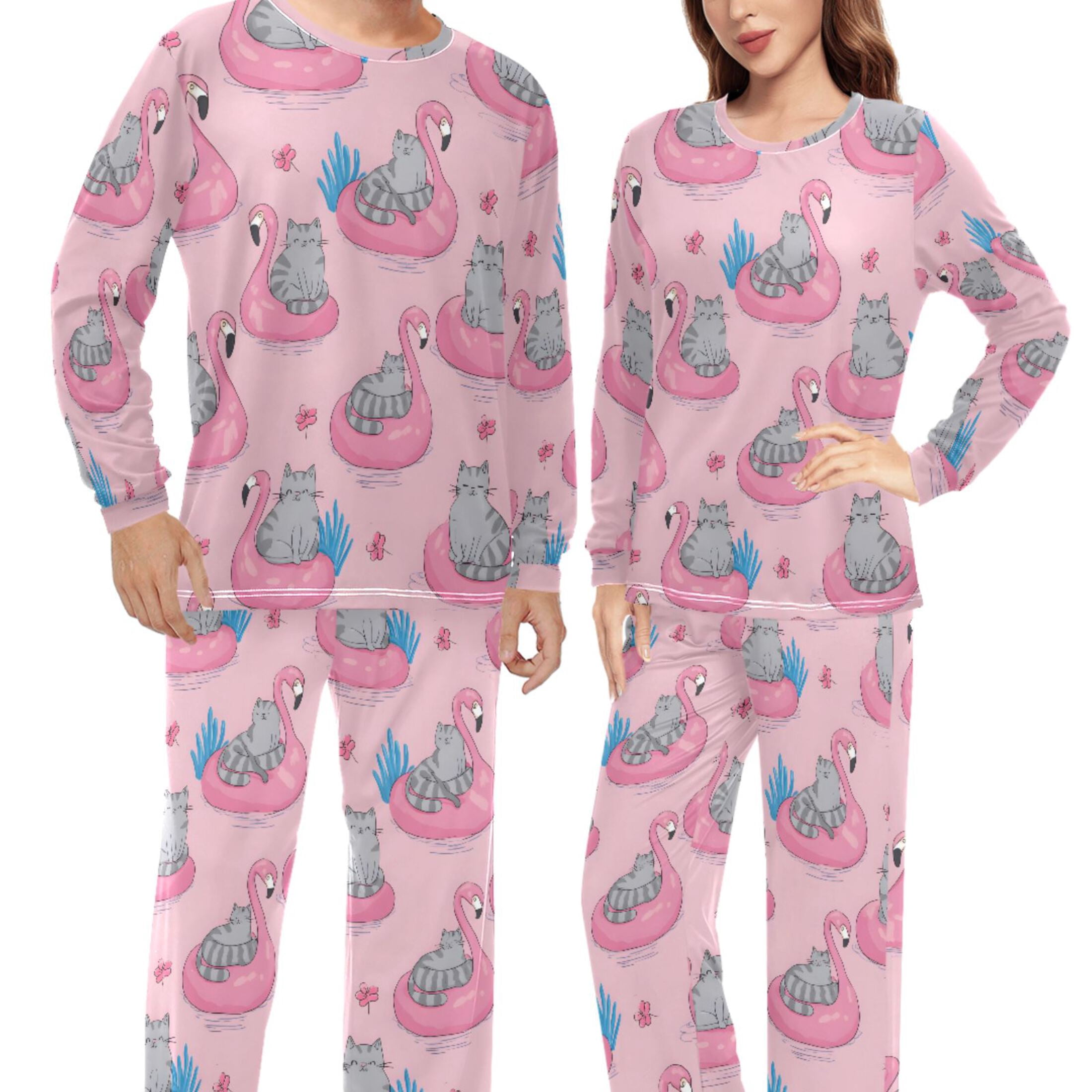Matching Pajamas for Couples Pumpkin Skull Cute His and Hers Pajamas ...
