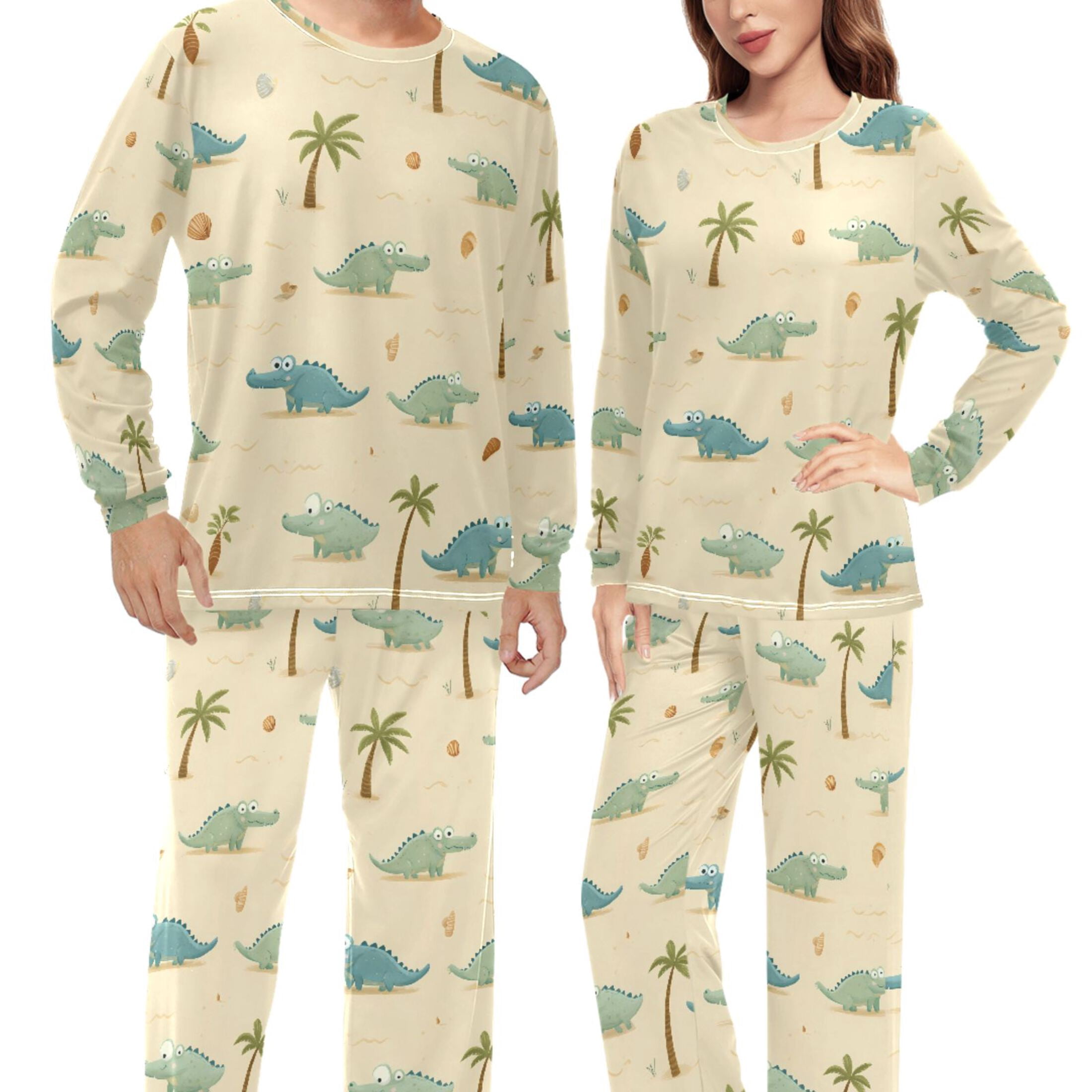 Matching Pajamas for Couples Pumpkin Skull Cute His and Hers Pajamas ...