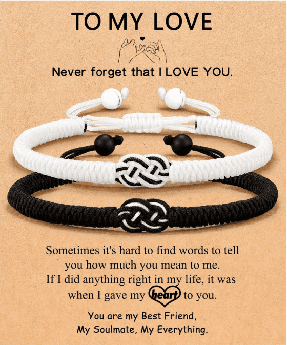 Boyfriend and girlfriend friendship bracelets store