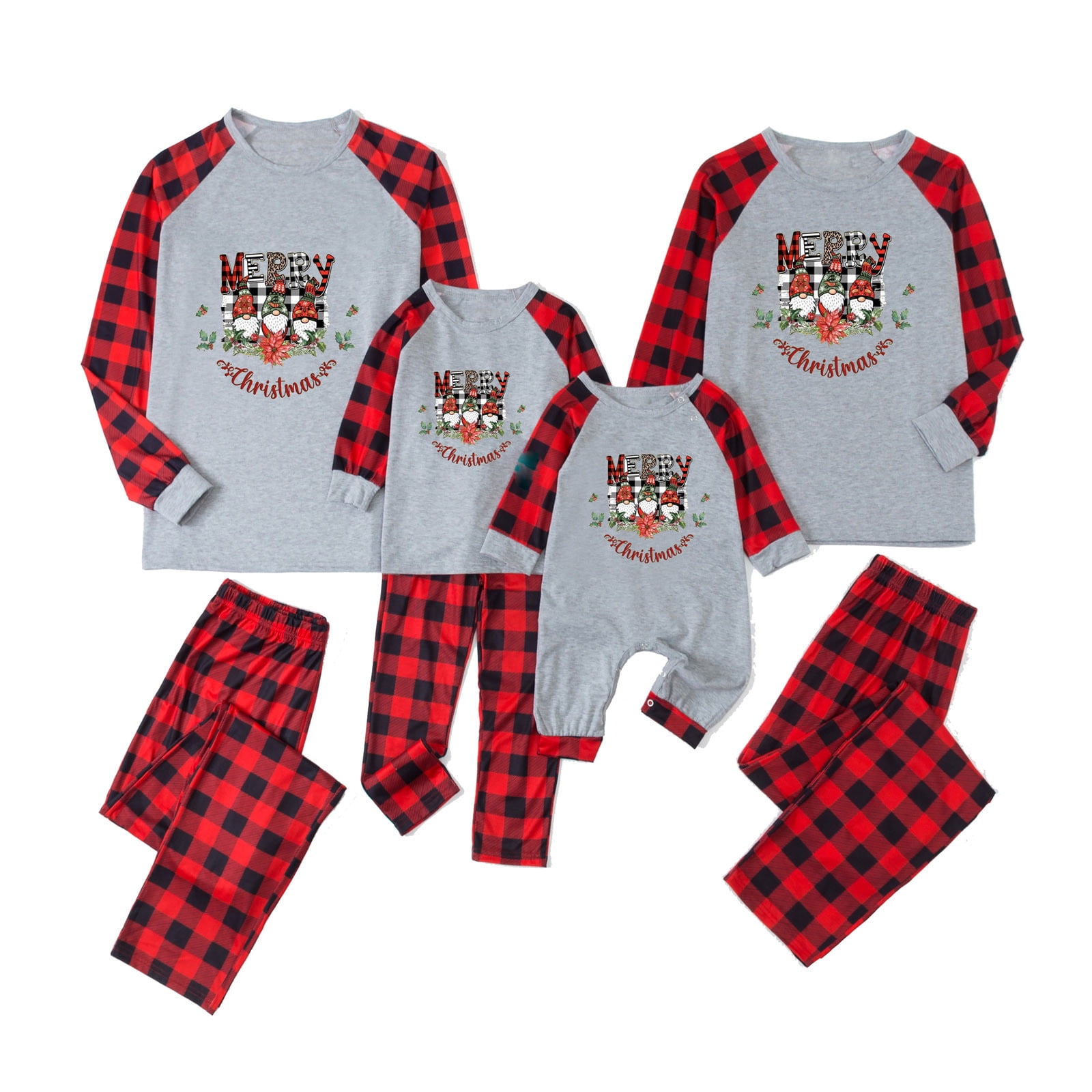 Matching Pj Set, Christmas Pajamas for Family Pjs Matching Set Santa ...