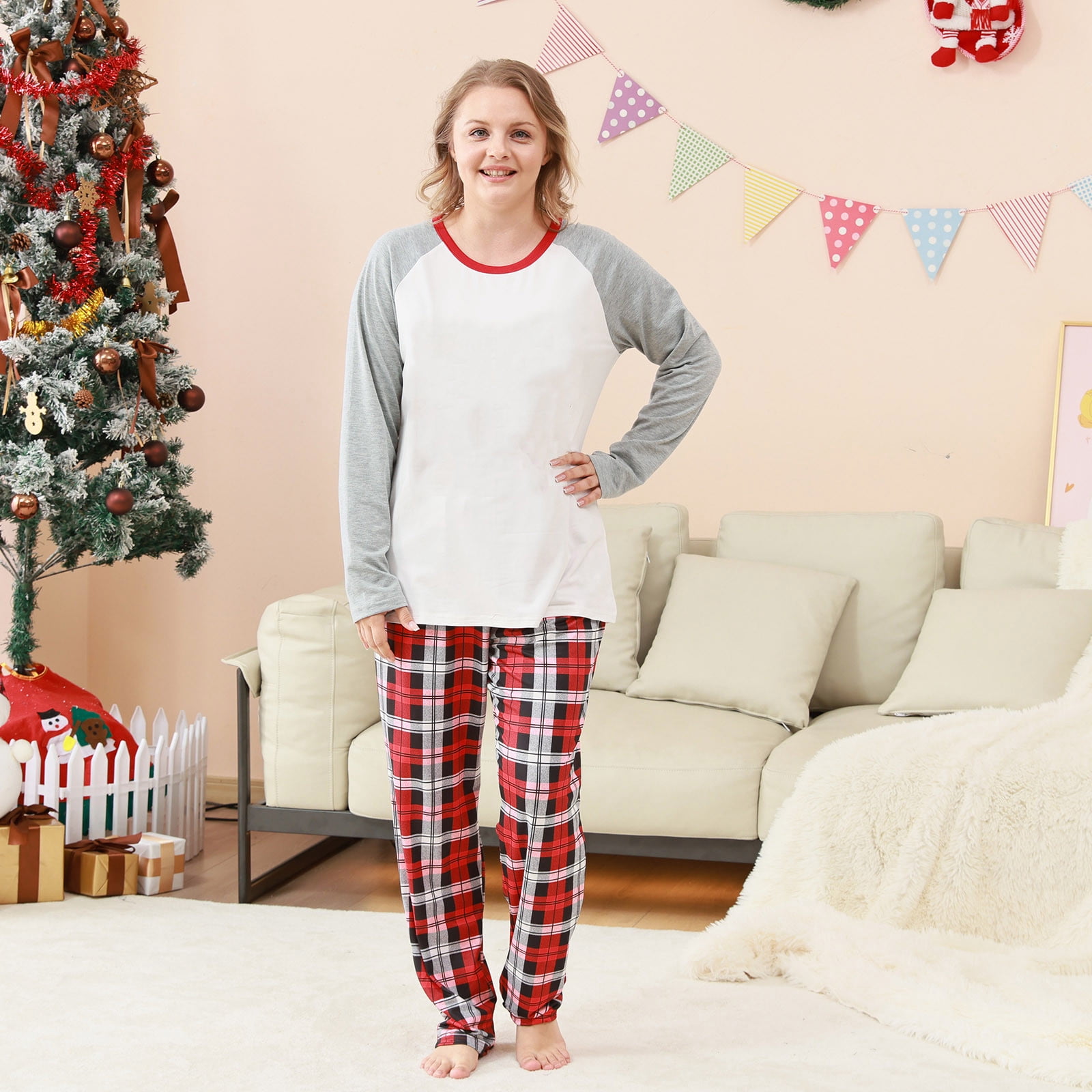 Matching Pjs for Family Casual Family Christmas 2024 Pajamas Set ...
