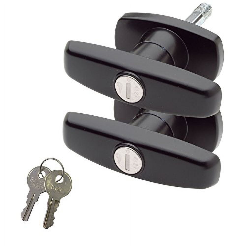 Matching Set T Handle Locks | Package: Two T-Handles (clockwise and ...