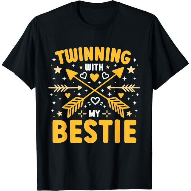 Matching Twin Spirit Week Twins Day Friendship T-Shirt - Walmart.com