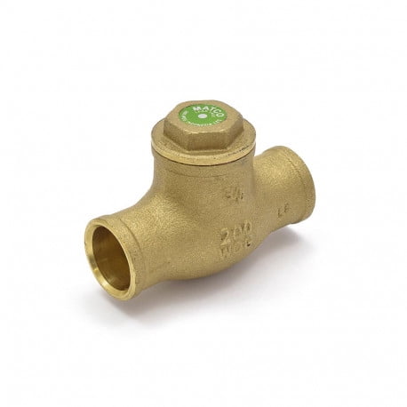 Matco-Norca 3/4" Sweat (CxC) Swing Check Valve (Lead-Free) - Walmart.com