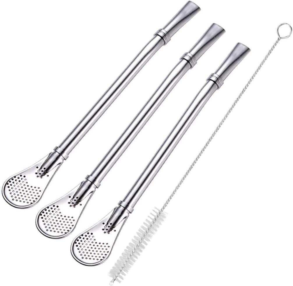 Mate Bombilla Gourd Drinking Filter Straws 304 Food-Grade Stainless ...