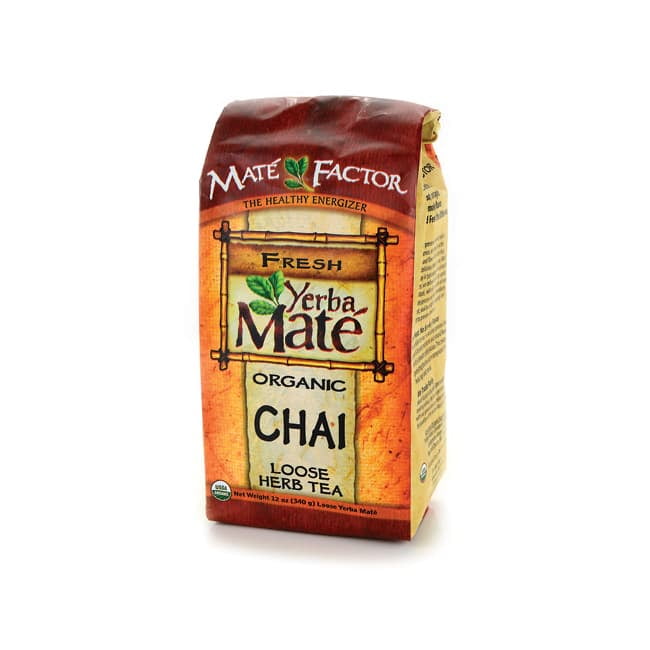 Mate Factor Organic Yerba Mate Chai Loose Tea 12 oz Pkg - Walmart.com