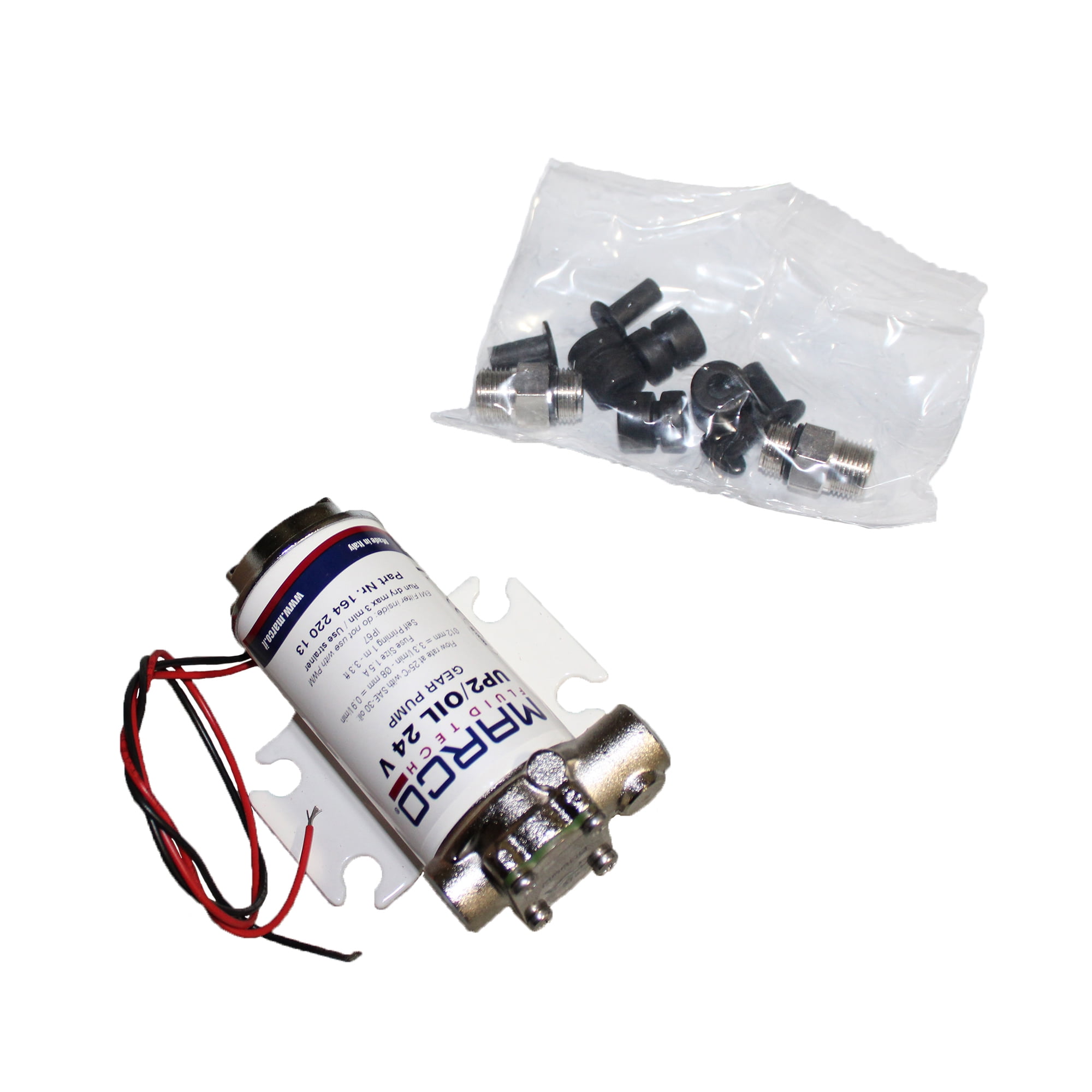 Mate M164-220-13 Marco 24V Oil Transfer Pump Electric 0.9 GPM 1.3A 3/8 ...