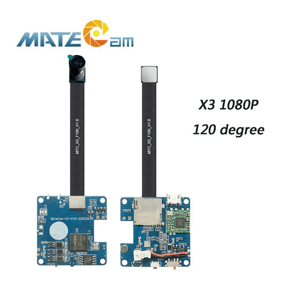MateCam X3 Mini Camera 120degree 1080P PCB Module - Walmart.com
