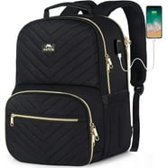 Matein 4-Wheel Rolling Backpack 17" - Waterproof Wheeled Laptop Bag for ...