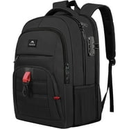 Matein 4-Wheel Rolling Backpack 17" - Waterproof Wheeled Laptop Bag for ...