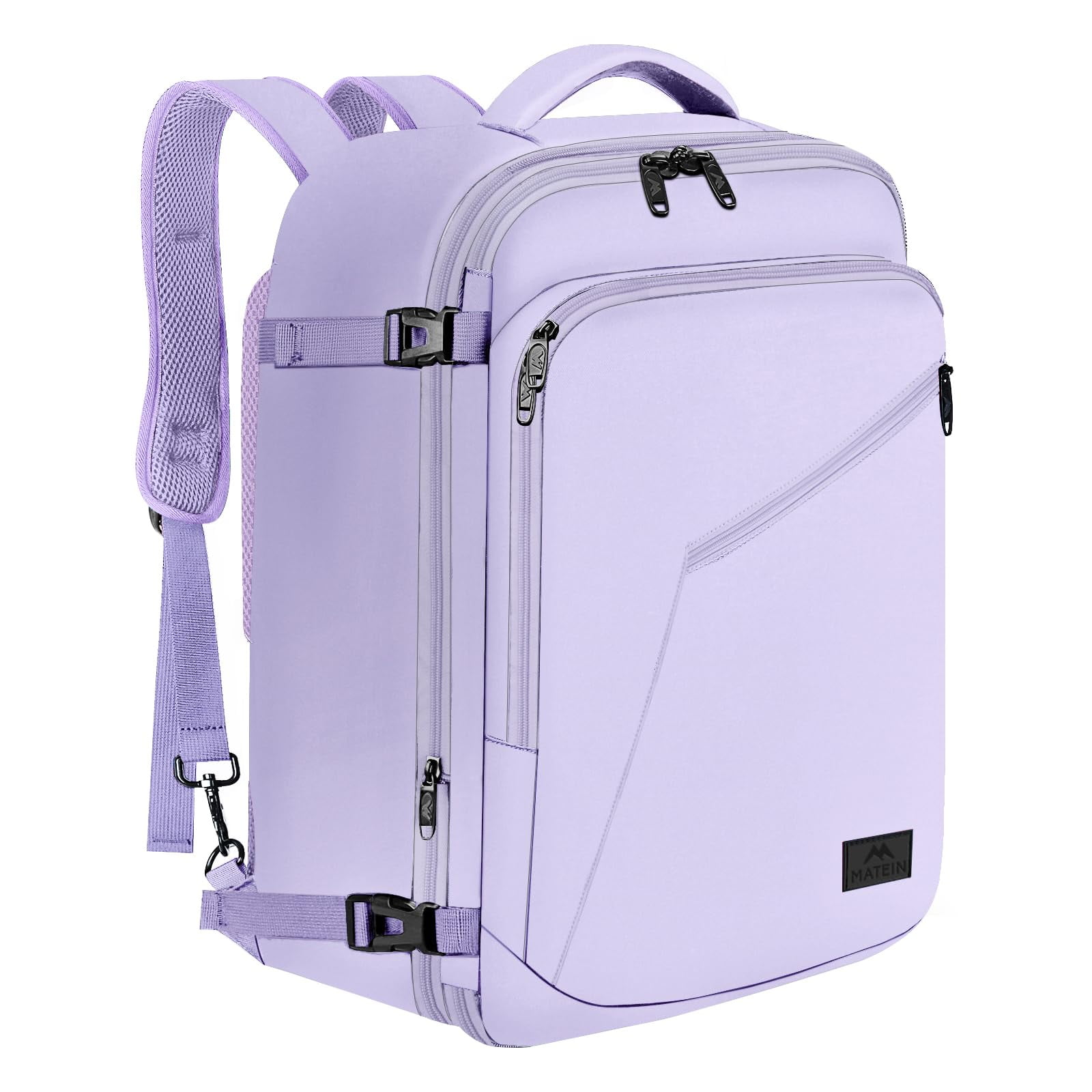 Matein Expandable Travel Backpack, 40L Airline Approved Business Laptop ...