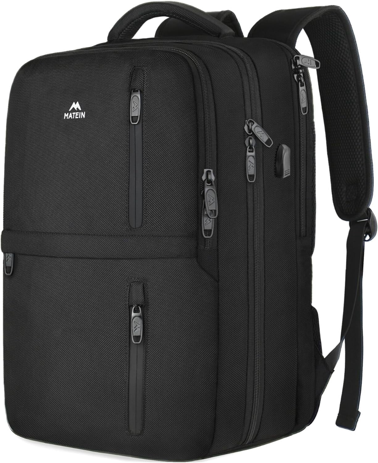 Matein Travel Laptop Backpack, 17 in Carry on Backpack for Men & Women ...