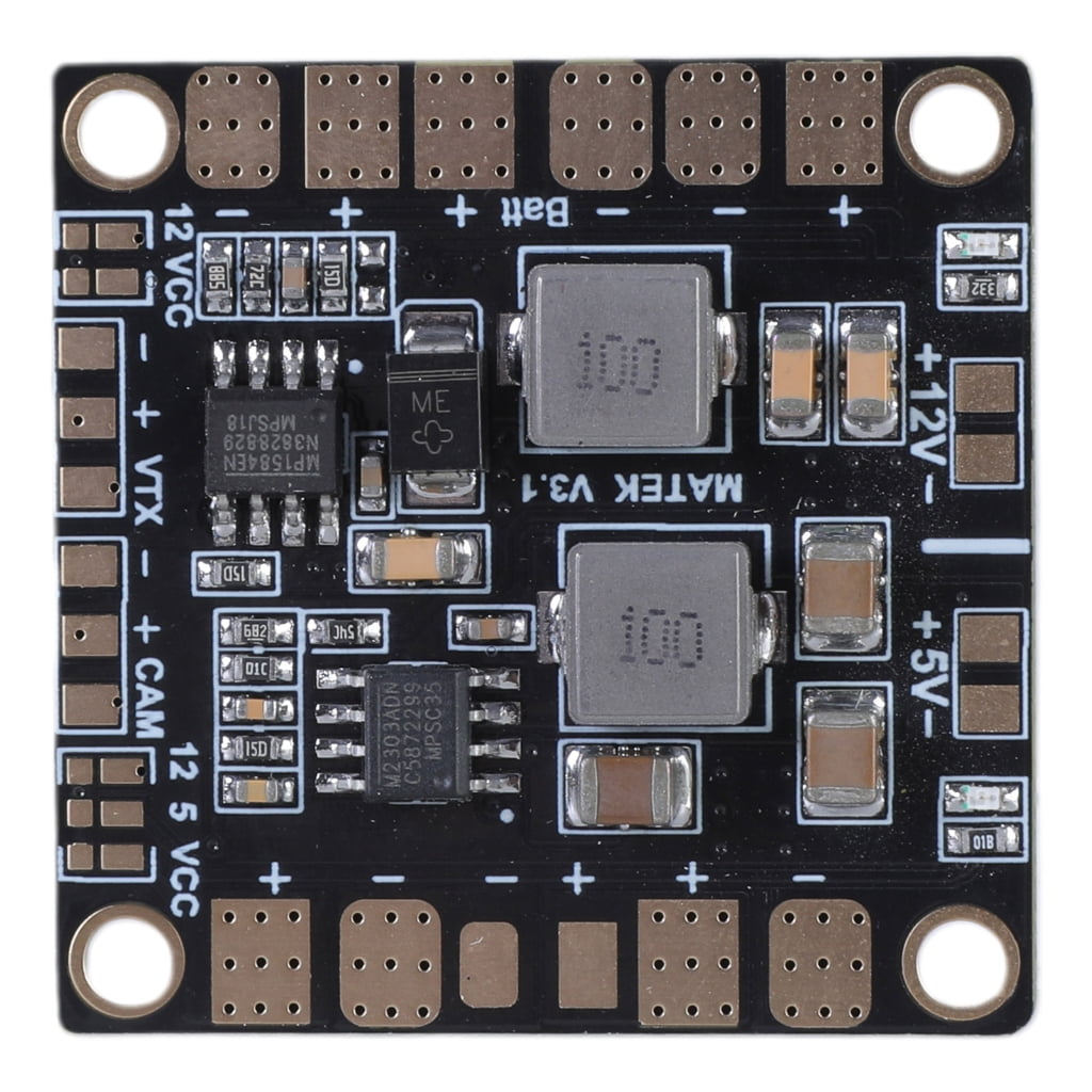 Matek Mini Power Hub Power Distribution Board with Double BEC 5V & 12V ...