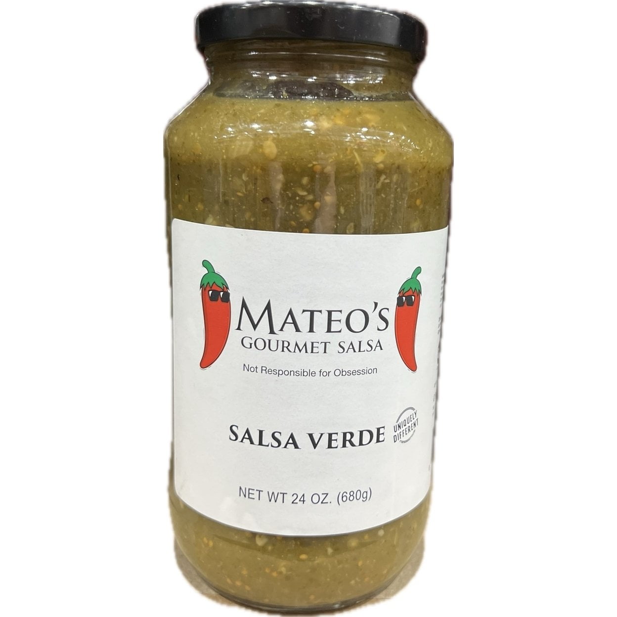 Mateo's Gourmet Salsa, Salsa Verde (24 Ounce) - Walmart.com