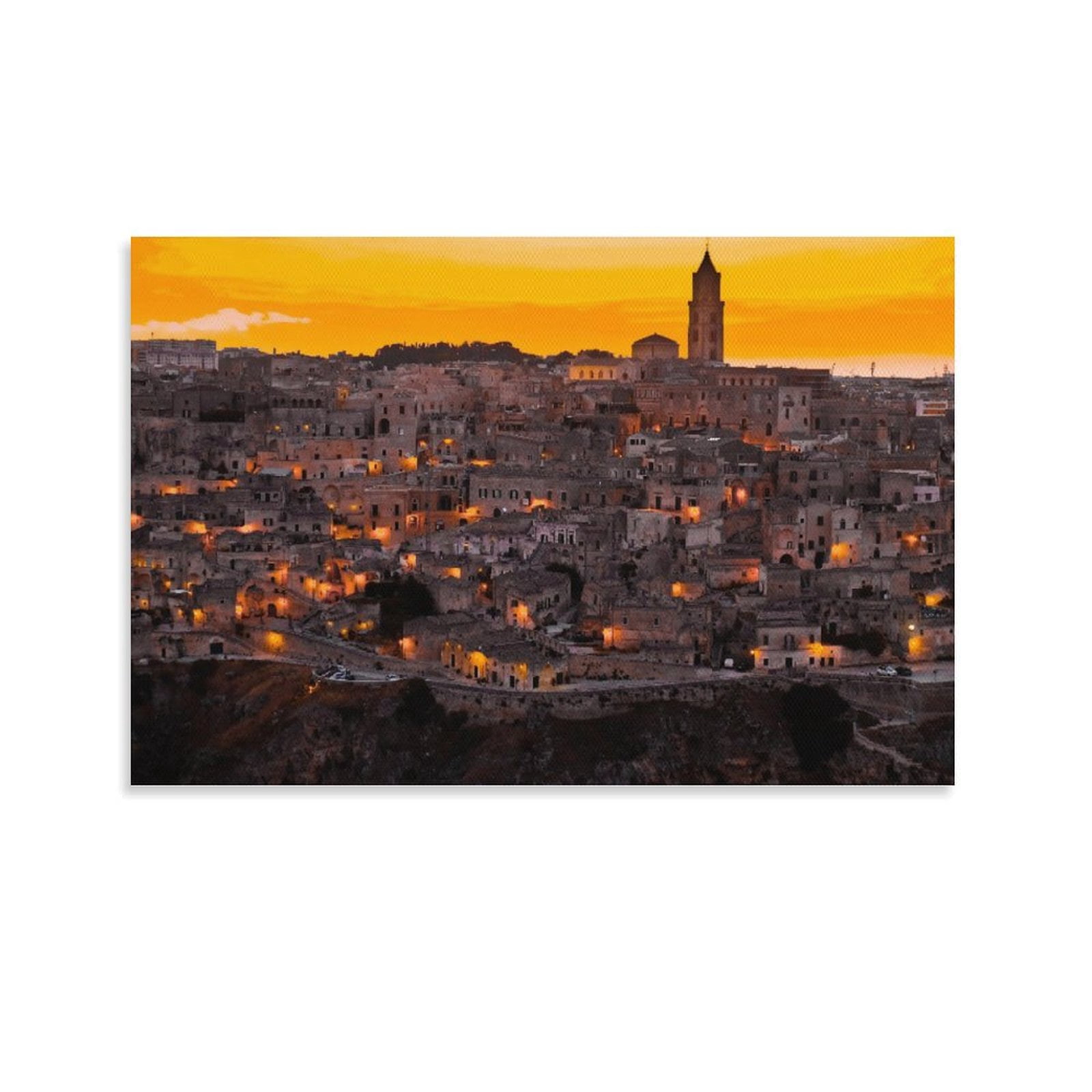 Matera Bari Italy Canvas Art Poster And Wall Art Picture Print Modern ...