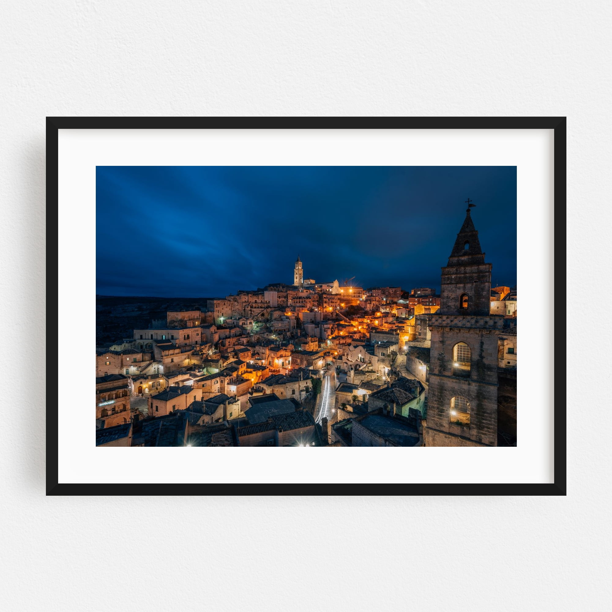 Matera by Night 01 - Matera Basilicata Italy Photography Night Sky ...