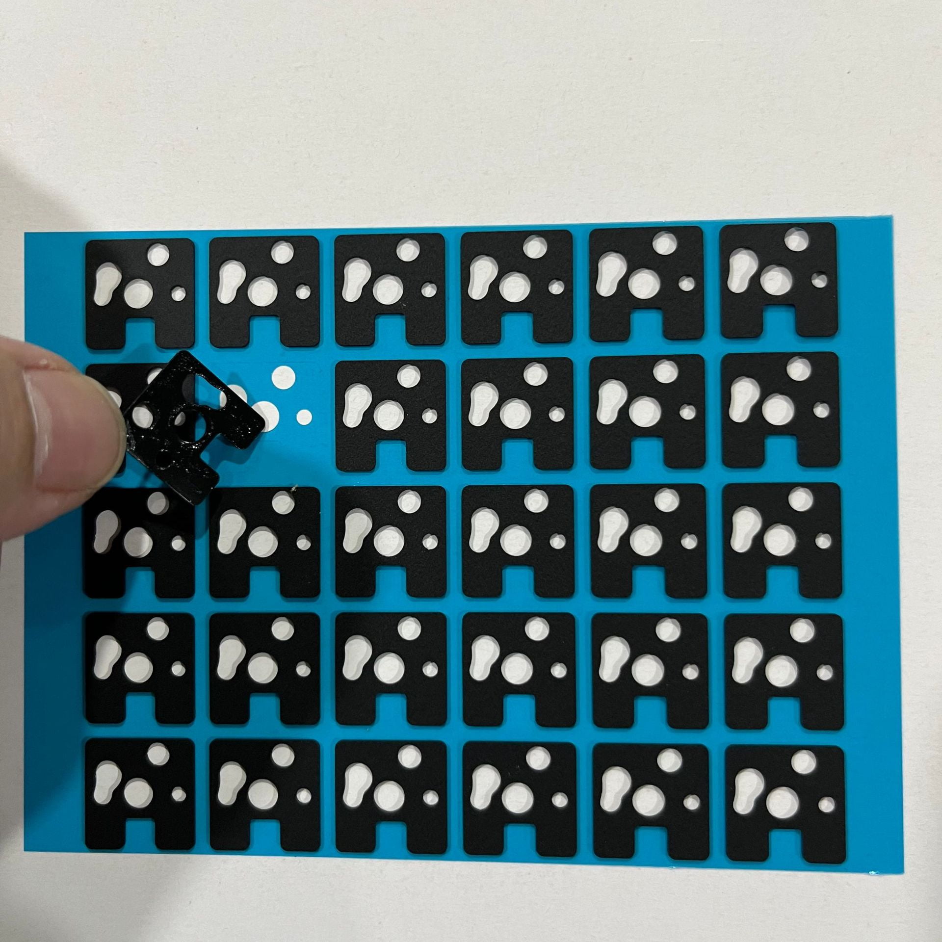 Material keyboard shaft lower pad hot plug version shaft lower pad ...